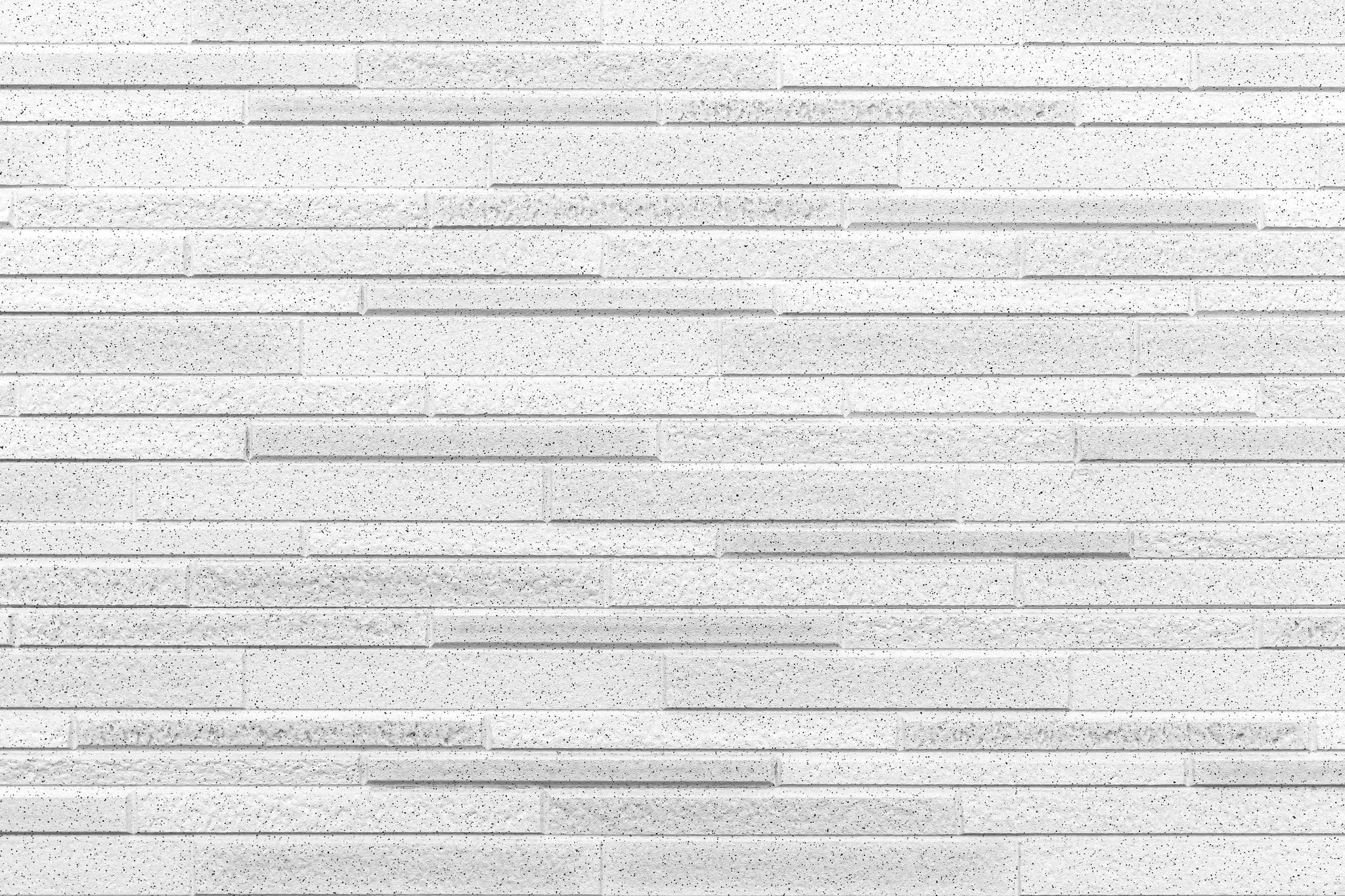 Office Poster - Weißes Granit Block Muster - Rueckwand24